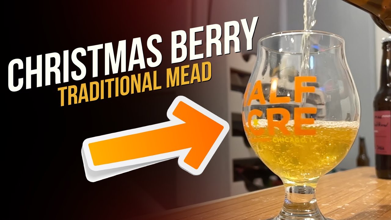 Making a Christmas Berry Traditional Mead! - YouTube