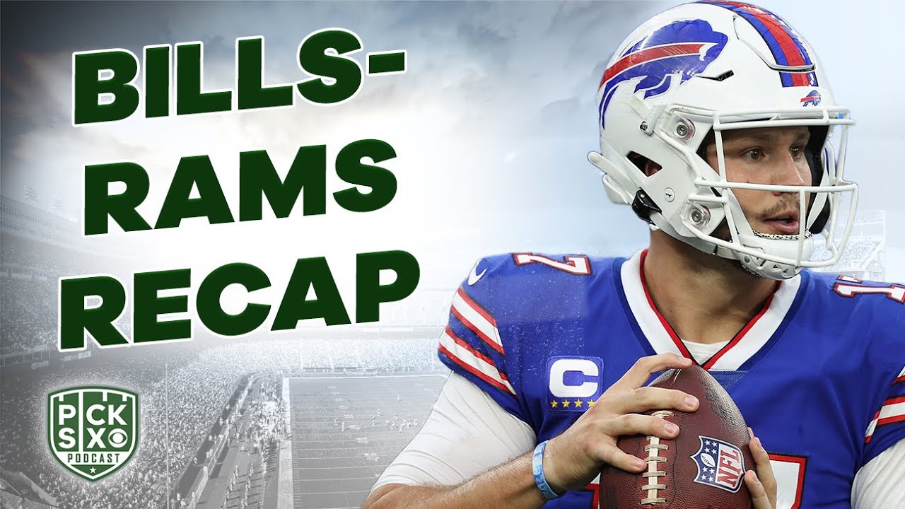 LIVE RAMS-BILLS NFL KICKOFF RECAP: FULL REACTION TO WEEK 1 THURSDAY ...
