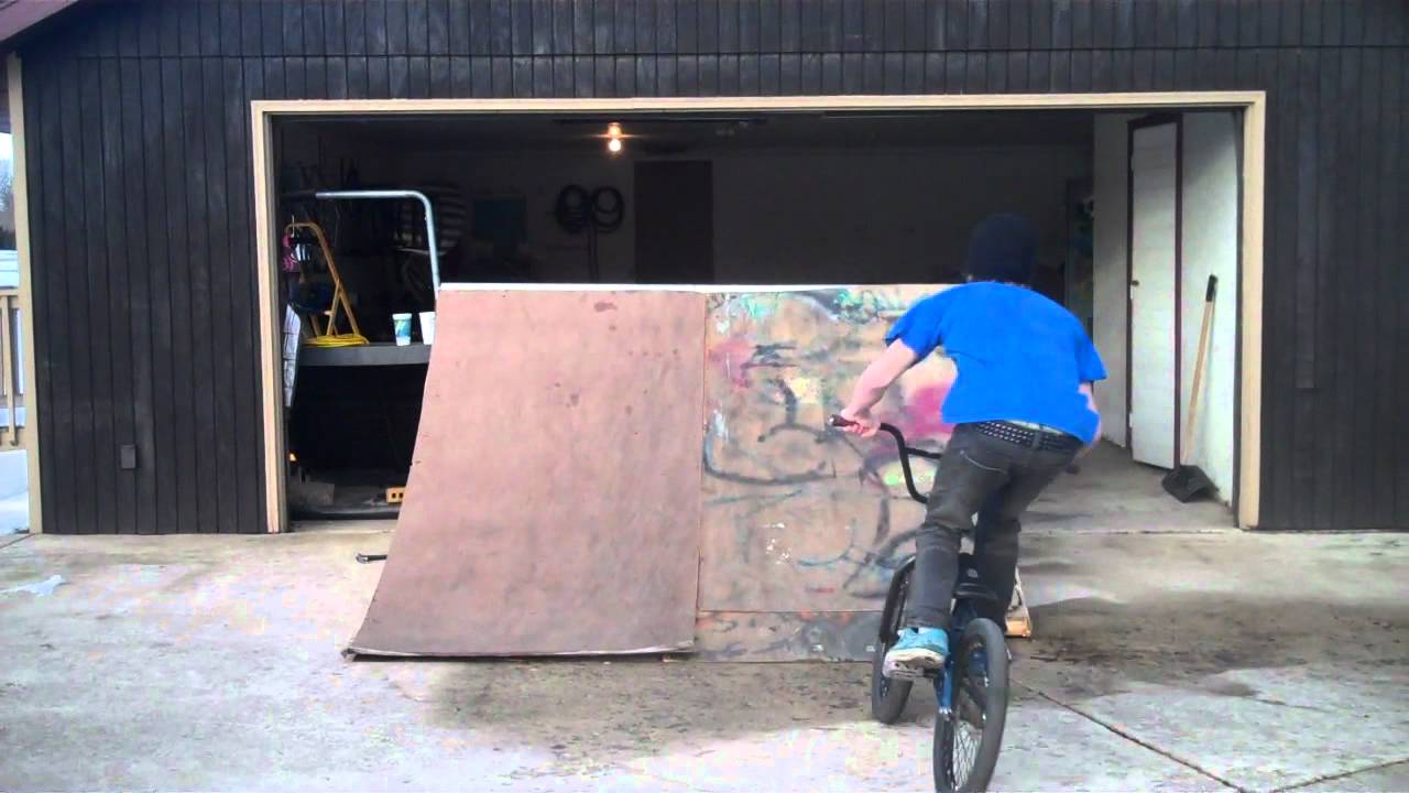 Ramp into garage - YouTube