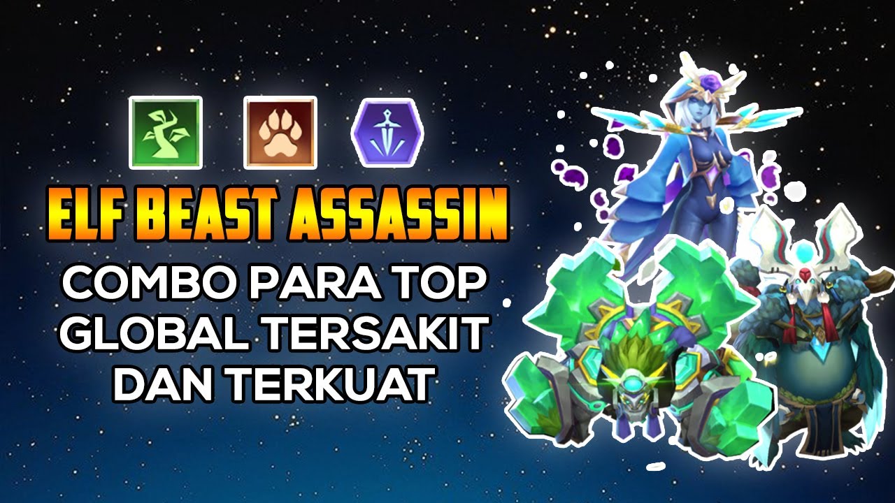 COMBO TOP GLOBAL YANG TERKUAT ELF BEAST COUNTER SORCERER - CHESS RUSH ...