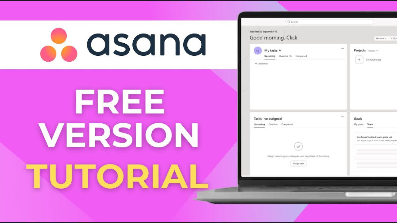 Asana Free Version Tutorial 2025 How To Use Asana For Project ...