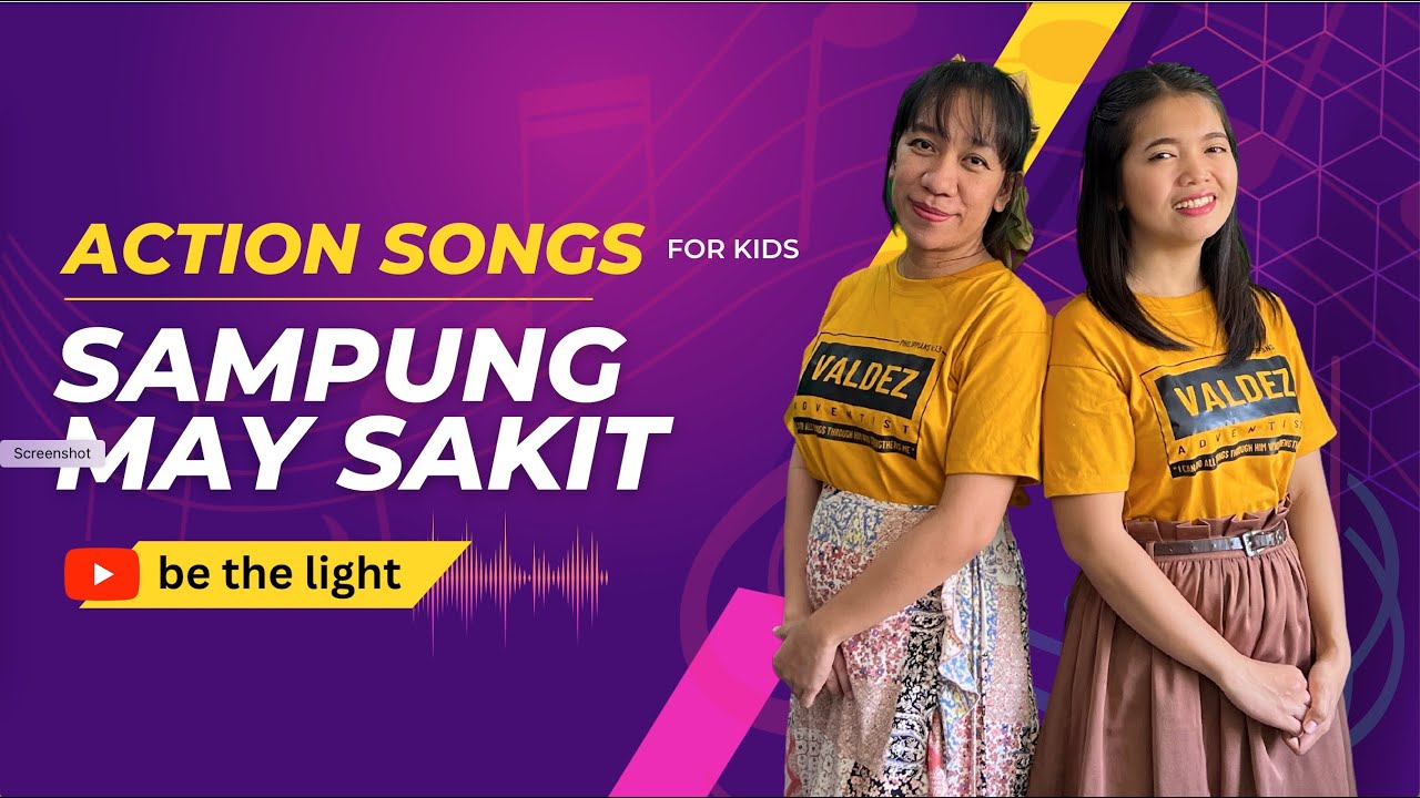 Sampung May Sakit - Action Song - Tagalog - be the Light Chords - Chordify