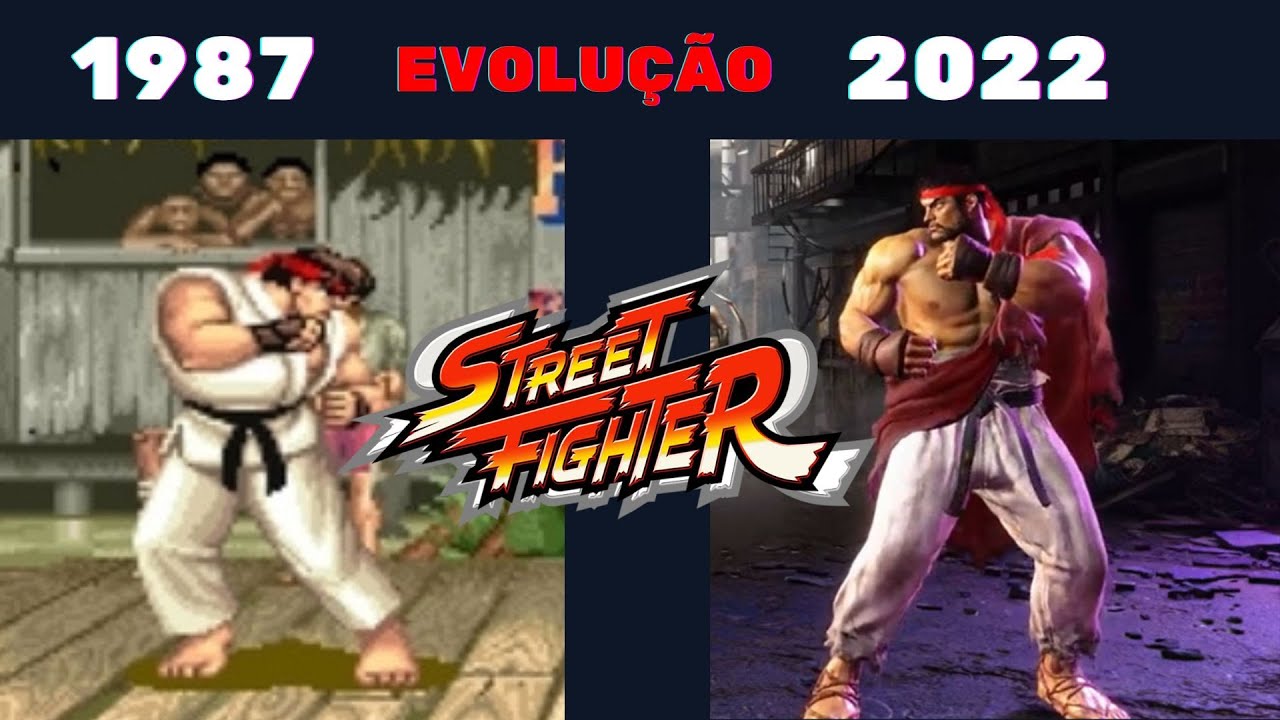Evolution Of Street Fighter All Series Games 1987 20191 - YouTube