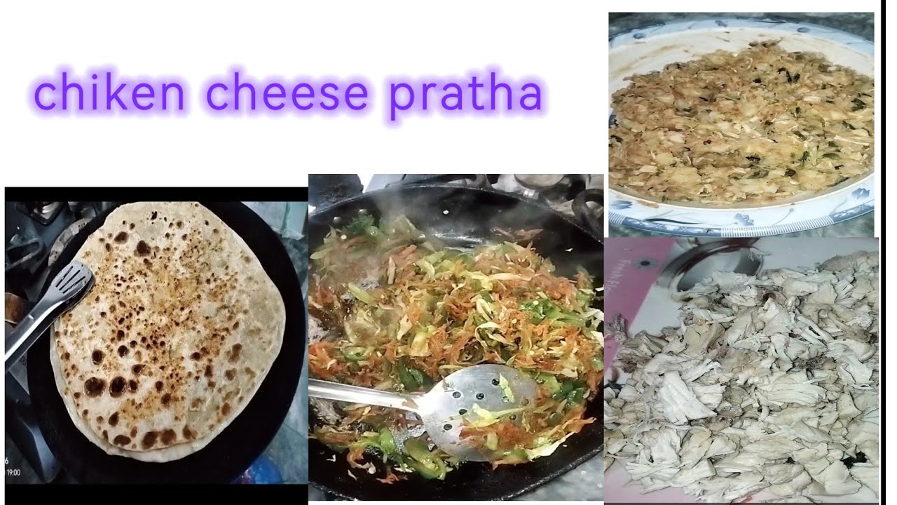#vegetable pratha# chicken vegetable pratha# chicken cheese pratha ...