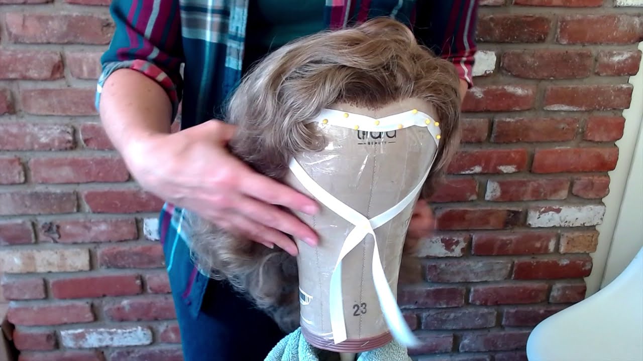 Wigs Part 2: Brushing and Blocking - YouTube