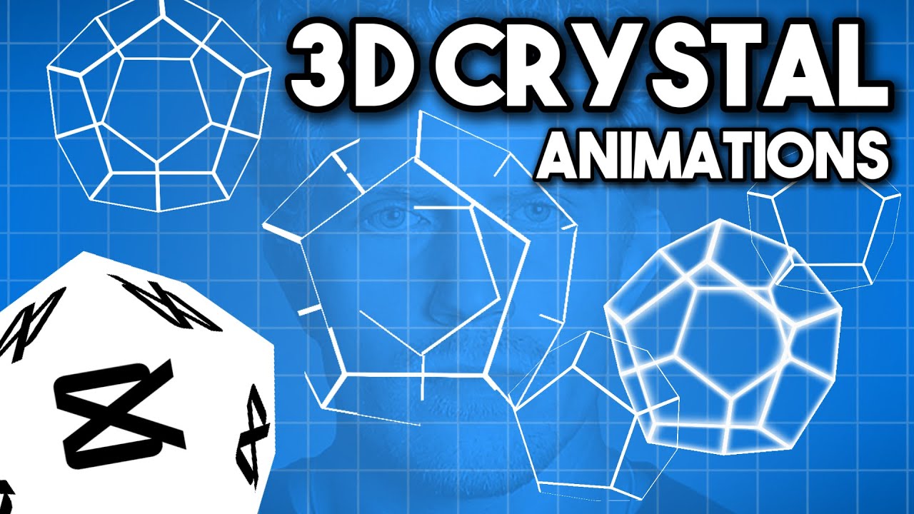 3D Crystal Animation in CapCut - Dan Koe style - YouTube