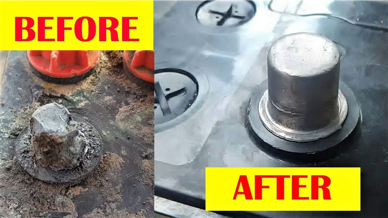 Restoration Battery Head / How to repair battery terminal - YouTube