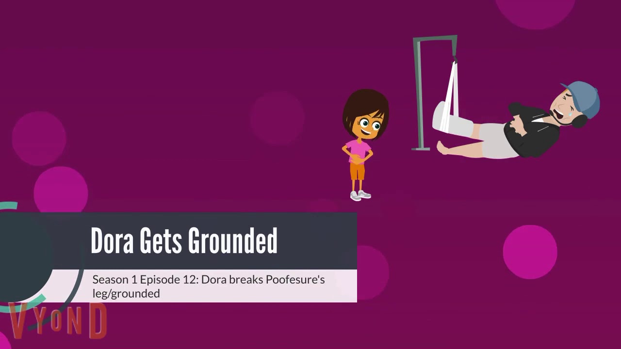 Dora breaks Poofesure’s leg/grounded - YouTube