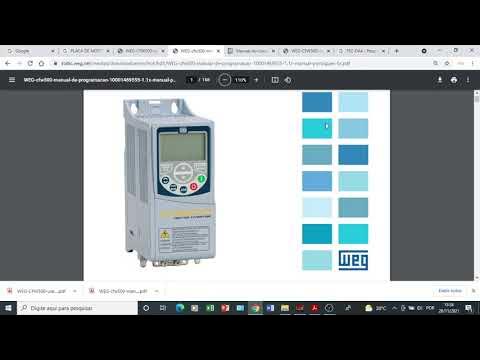 Instalação e Configuração CFW500 Weg - YouTube
