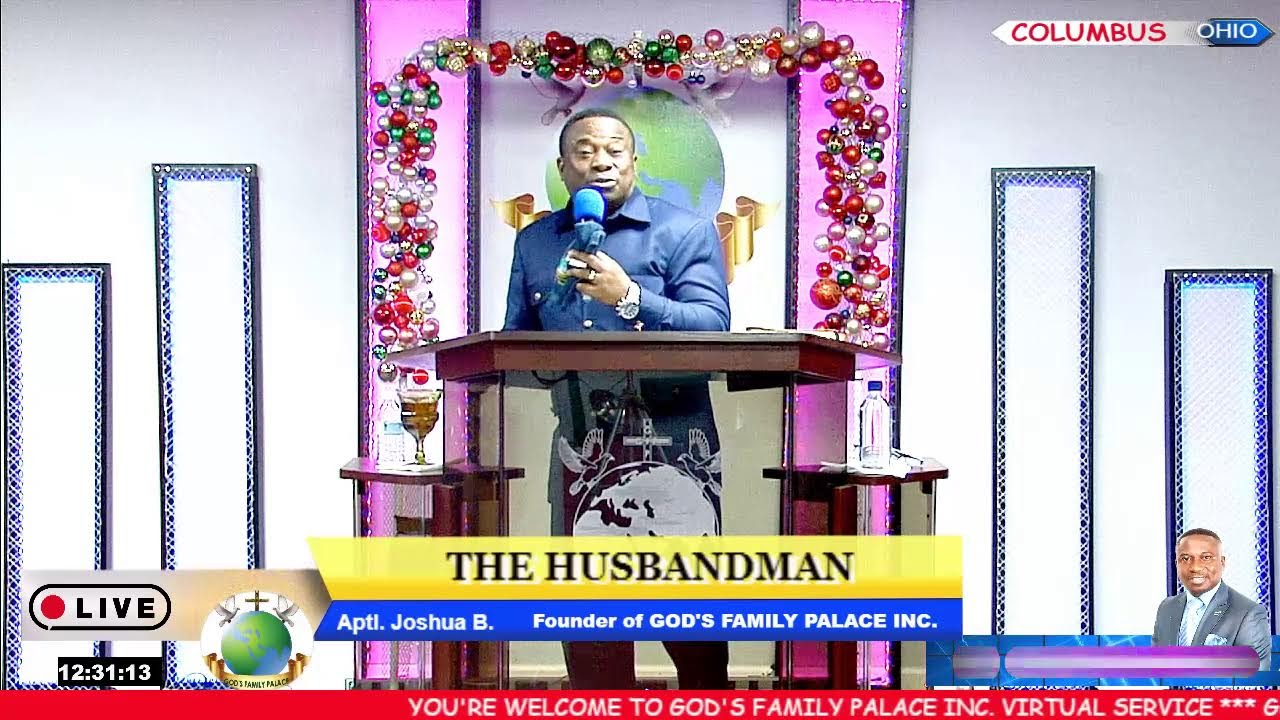 THE HUSBANDMAN [ Prophet Joshua Boateng ] FOUNDER OF GOD'S FAMILY ...