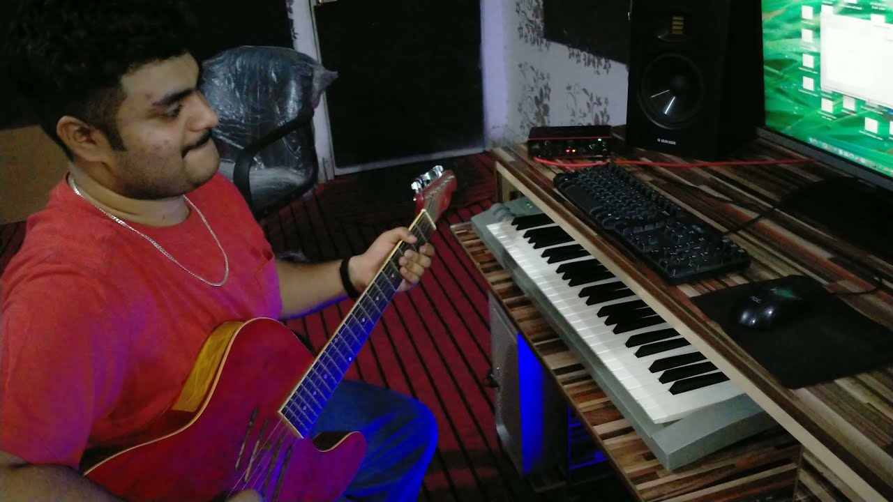 Guitar Interlude | creation by Samar Hussain | SA_Records | Azeem Adil 2021 - YouTube