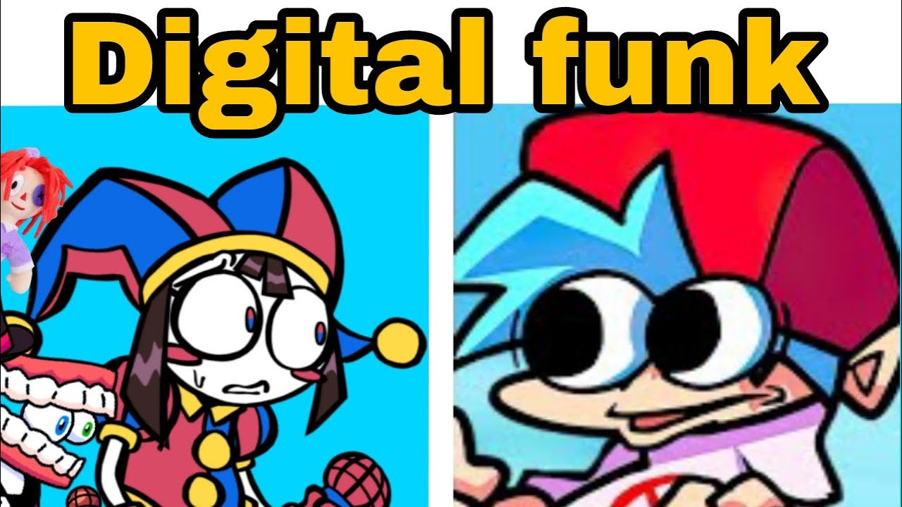 FNF The amazing digital circus on android! FNF mod on android - YouTube