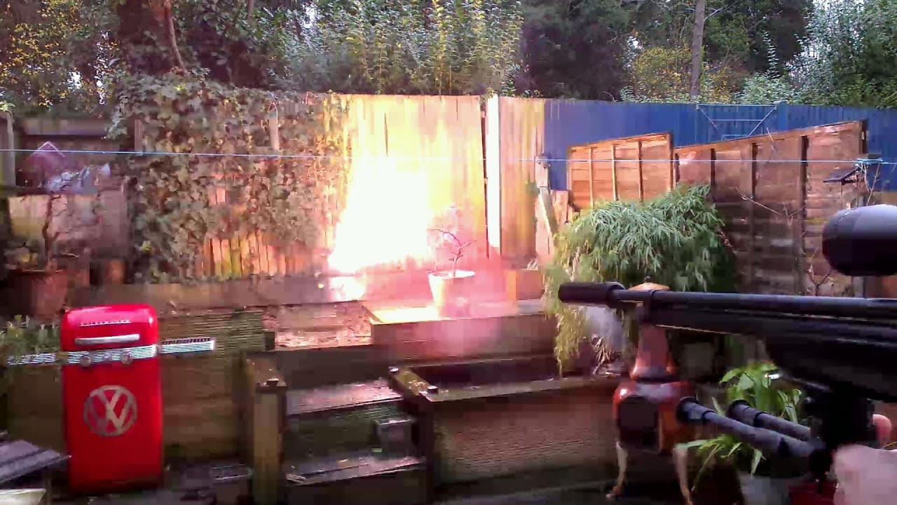 Firebird Exploding Target - YouTube