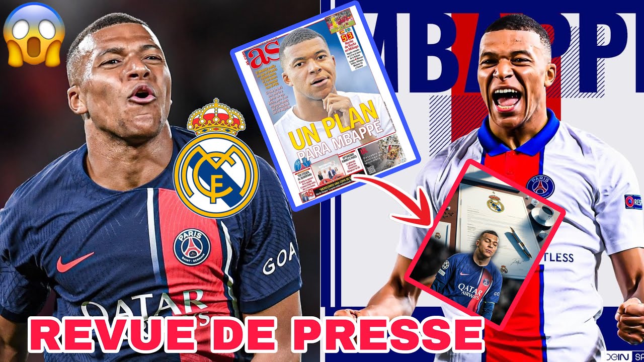 📰: LE REAL à enfin tracé la bonne route pour signer MBAPPÉ dès Janvier ...