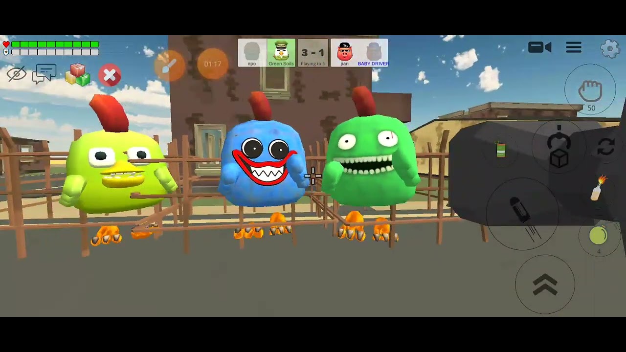 Chicken Gun Monster ⚠️⚠️⚠️ - YouTube