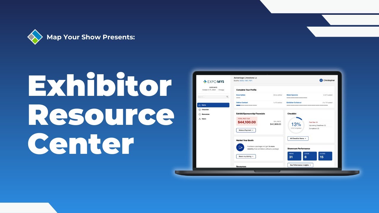 Map Your Show: Exhibitor Resource Center - YouTube