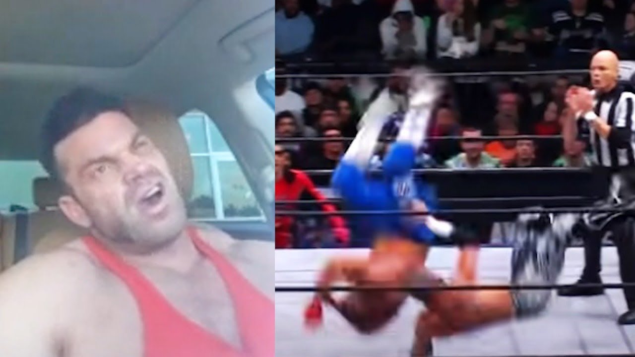 Brian Cage on AEW Injury from Trent Baretta Botched Suplex - YouTube