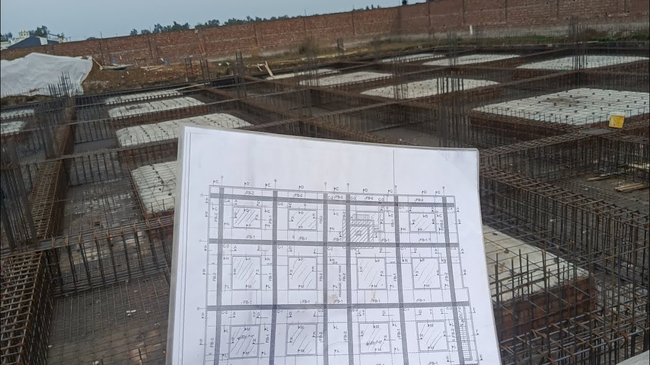 Construction Site, Drawing Read, U-Bars, Chair Bars & Double Mesh for ...