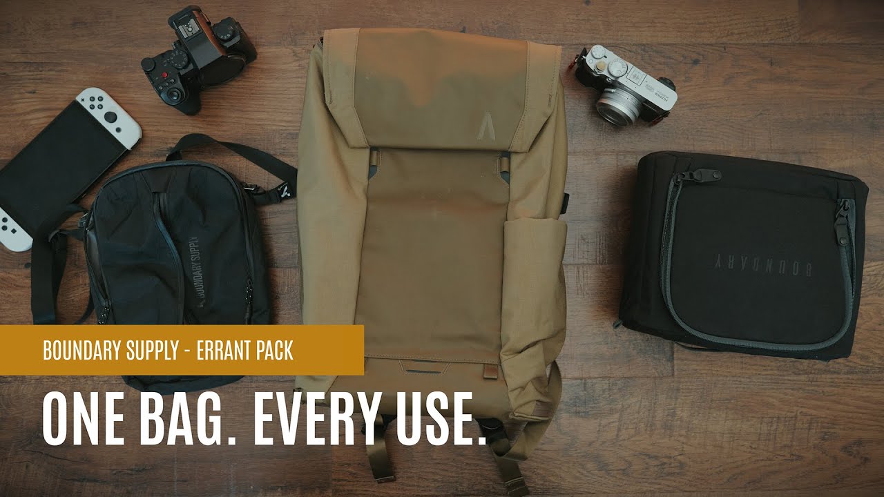 The Last Backpack You’ll Ever Need? Boundary Errant Pack Review - YouTube