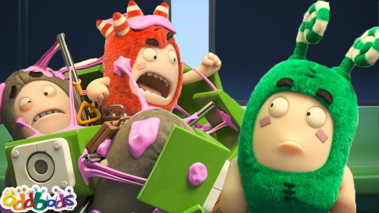 Sticky Situation | Oddbods - Food Adventures | Cartoons for Kids - YouTube