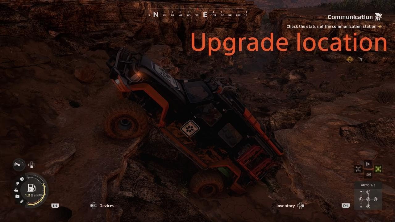 Expeditions: A Mudrunner Game Upgrade location - YouTube