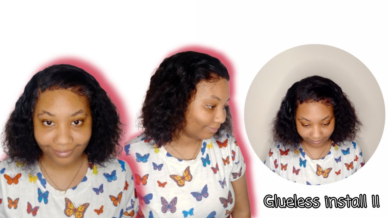 Affordable curly bob wig| oym hair ailexpress - YouTube