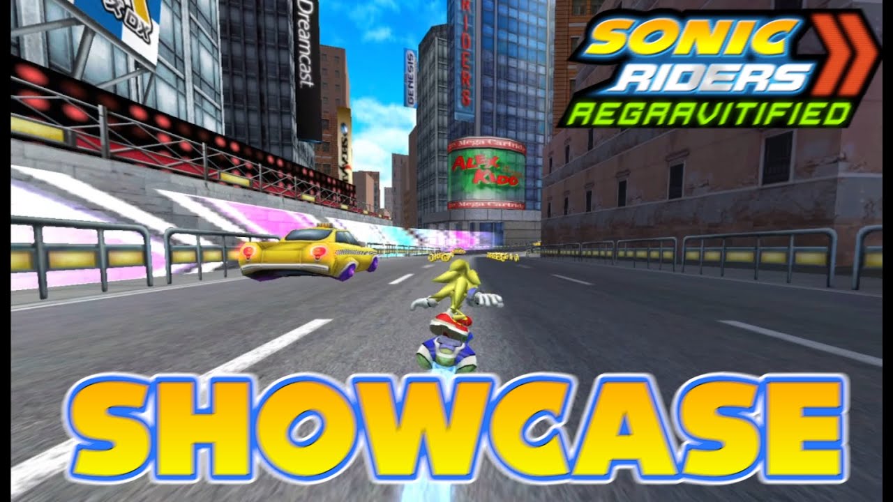 [Wii] Sonic Riders Zero Gravity Showcase - YouTube