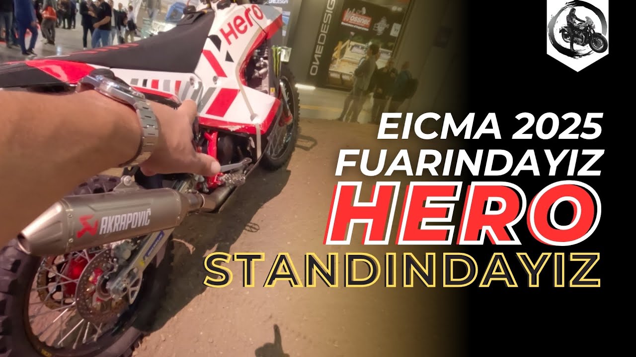 HERO Standındayız | Eicma 2025 - YouTube