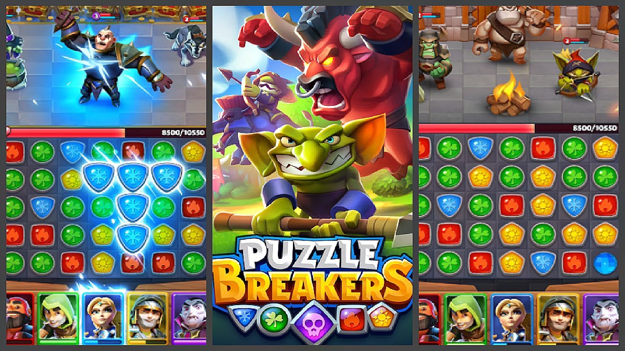 Puzzle Breakers (Gameplay Android) - YouTube