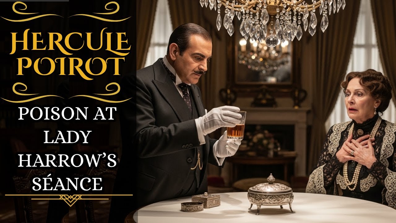 Poison at Lady Harrow’s Séance | A Hercule Poirot Story - YouTube
