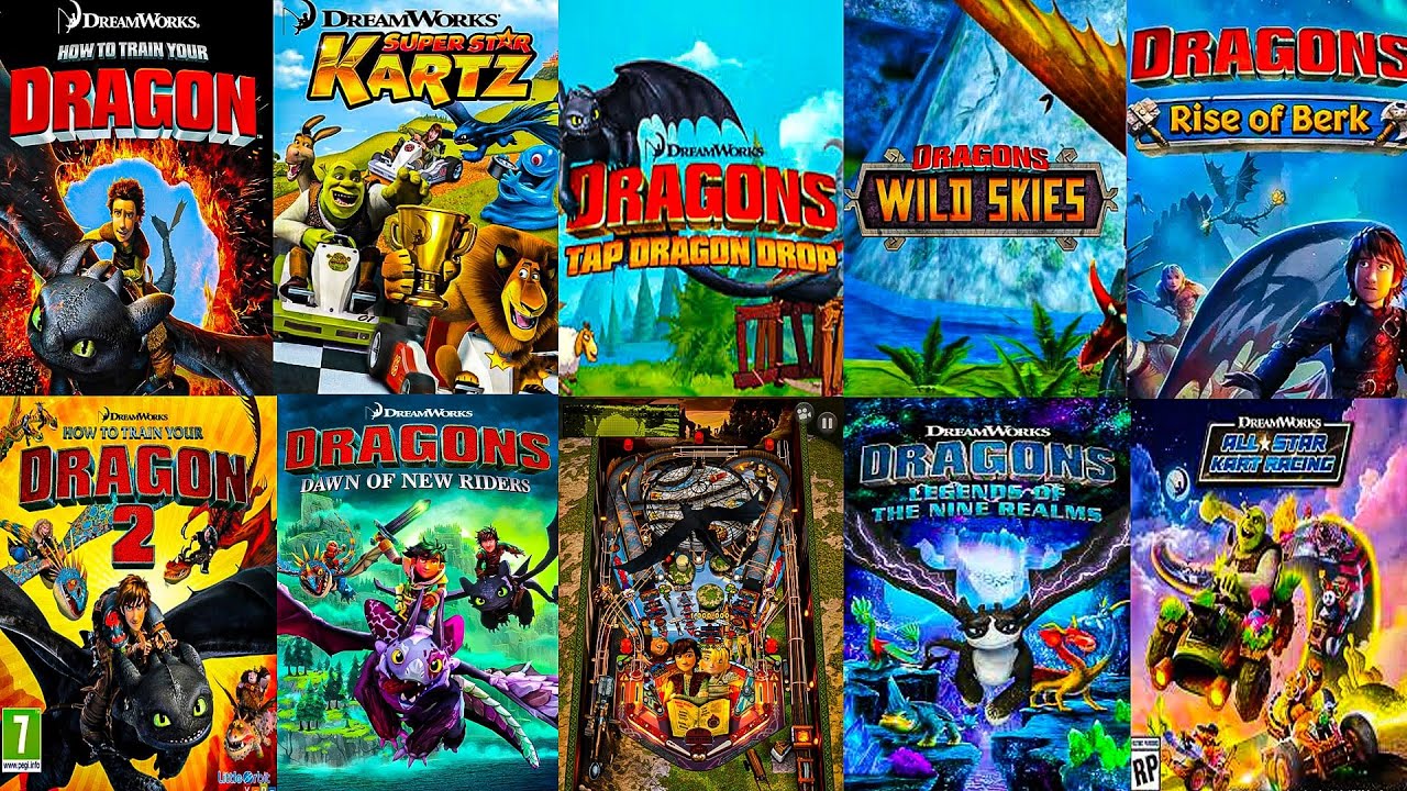 The Evolution of HOW TO TRAIN YOUR DRAGON Games (2010-2023) - YouTube