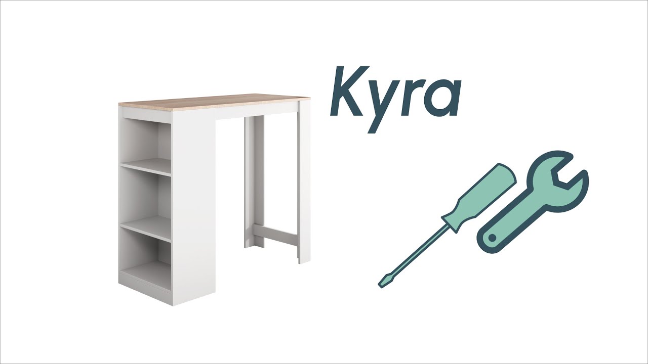 🪛🔩 Montage hoge tafel Kyra - YouTube