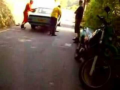 Paul Romeril's Escort - Jersey Classic & Vintage Hill Climb - YouTube