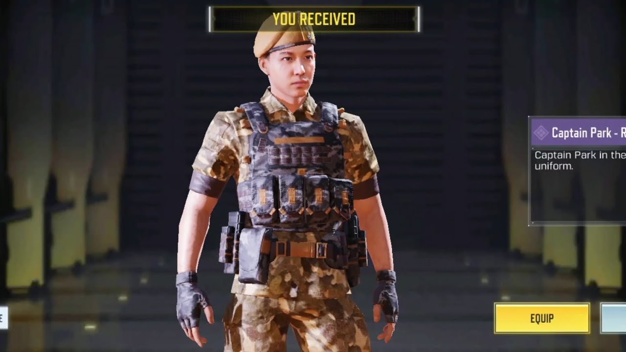 *NEW* CAPTAIN PARK OPERATOR DRAW 🤗 | CALL OF DUTY MOBILE - YouTube
