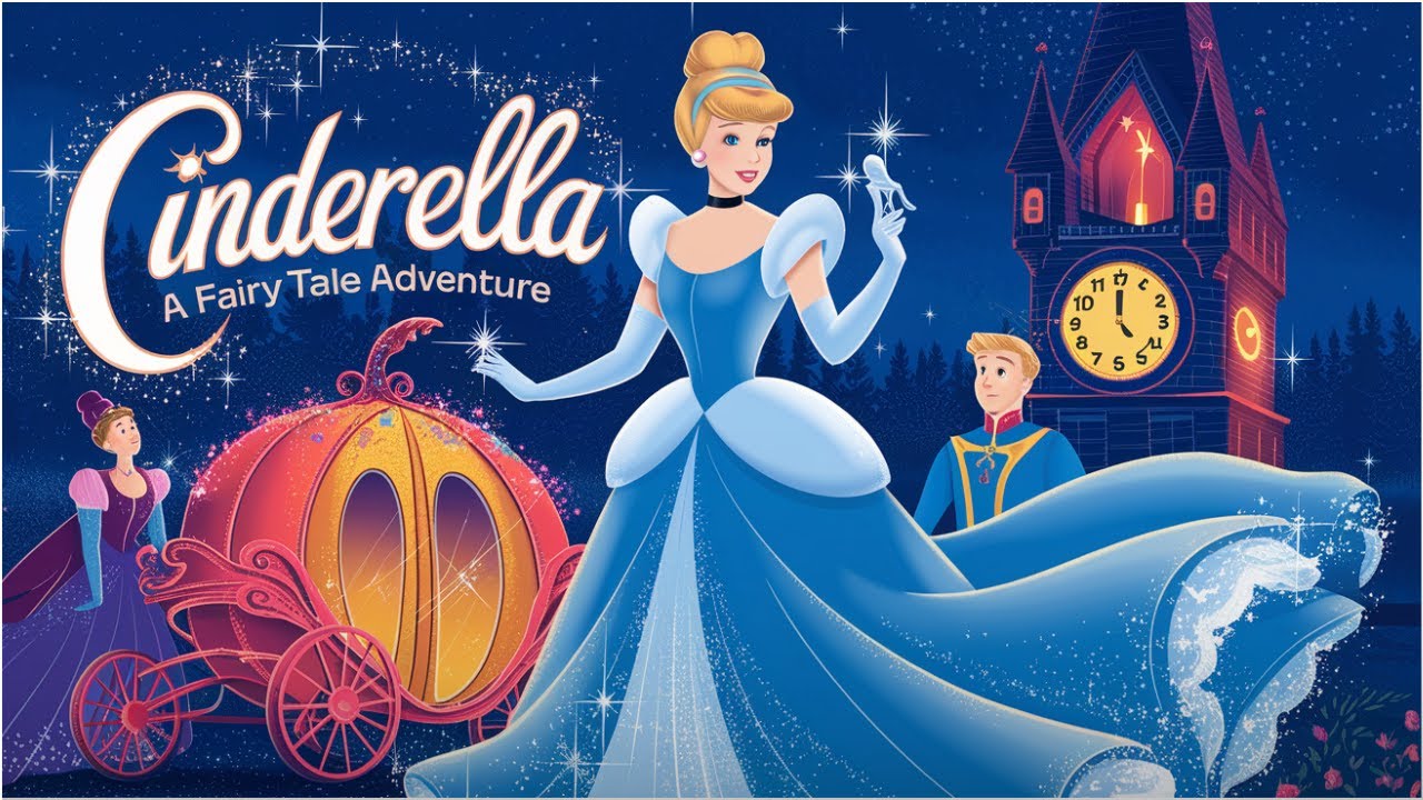 Cinderella or The Little Glass Slipper | A Fairy Tale Adventure - YouTube
