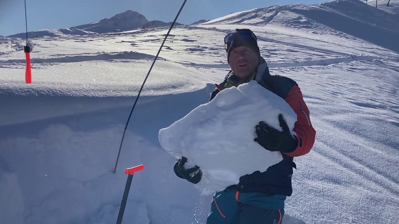 Quick practical look at the persistent weak layer(s) in place at the ...