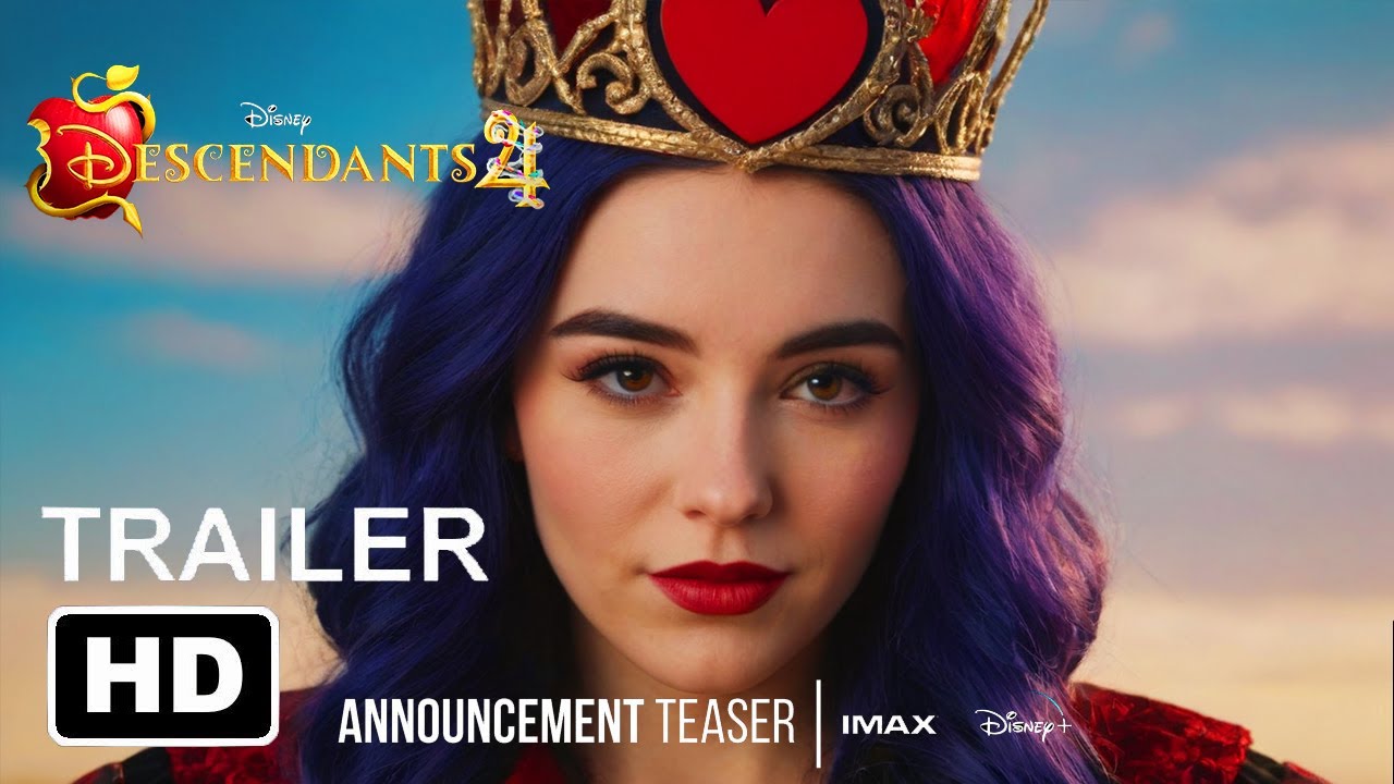 DESCENDANTS 4 trailer : the rise of red Teaser (2024) - YouTube