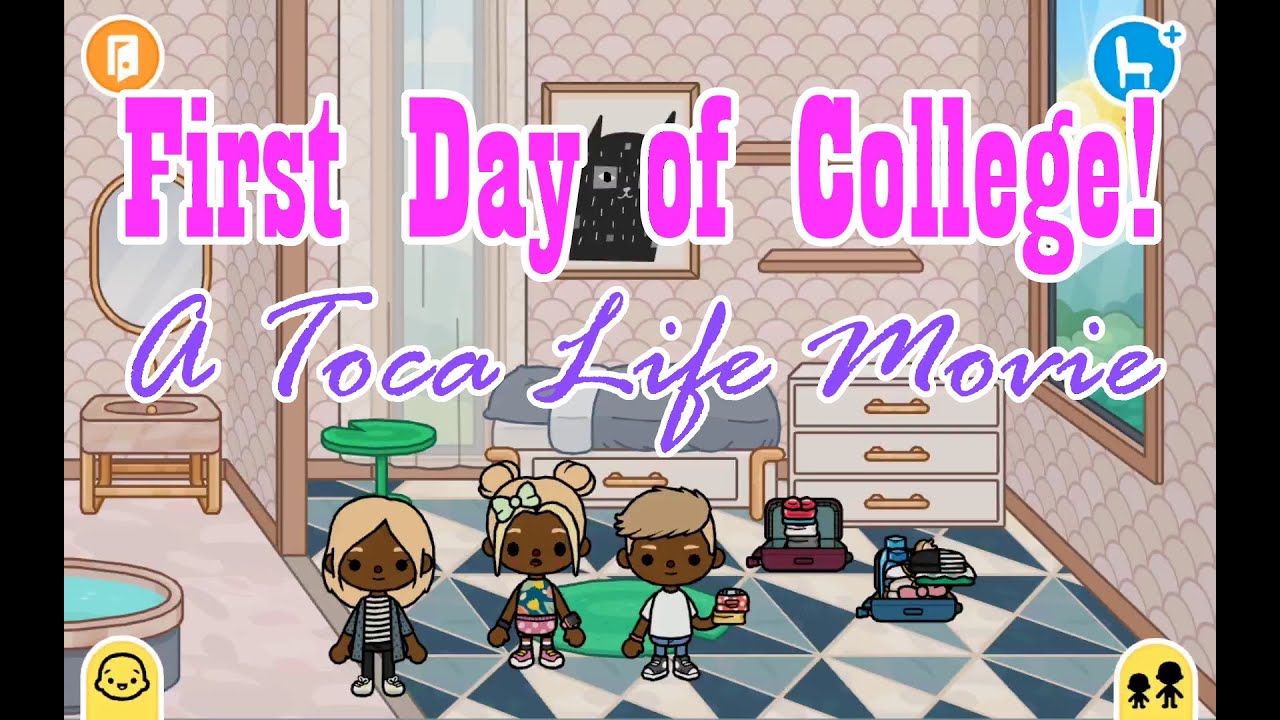 Toca Life MOVIE! My kids first day of college! - Toca Life World Drama ...
