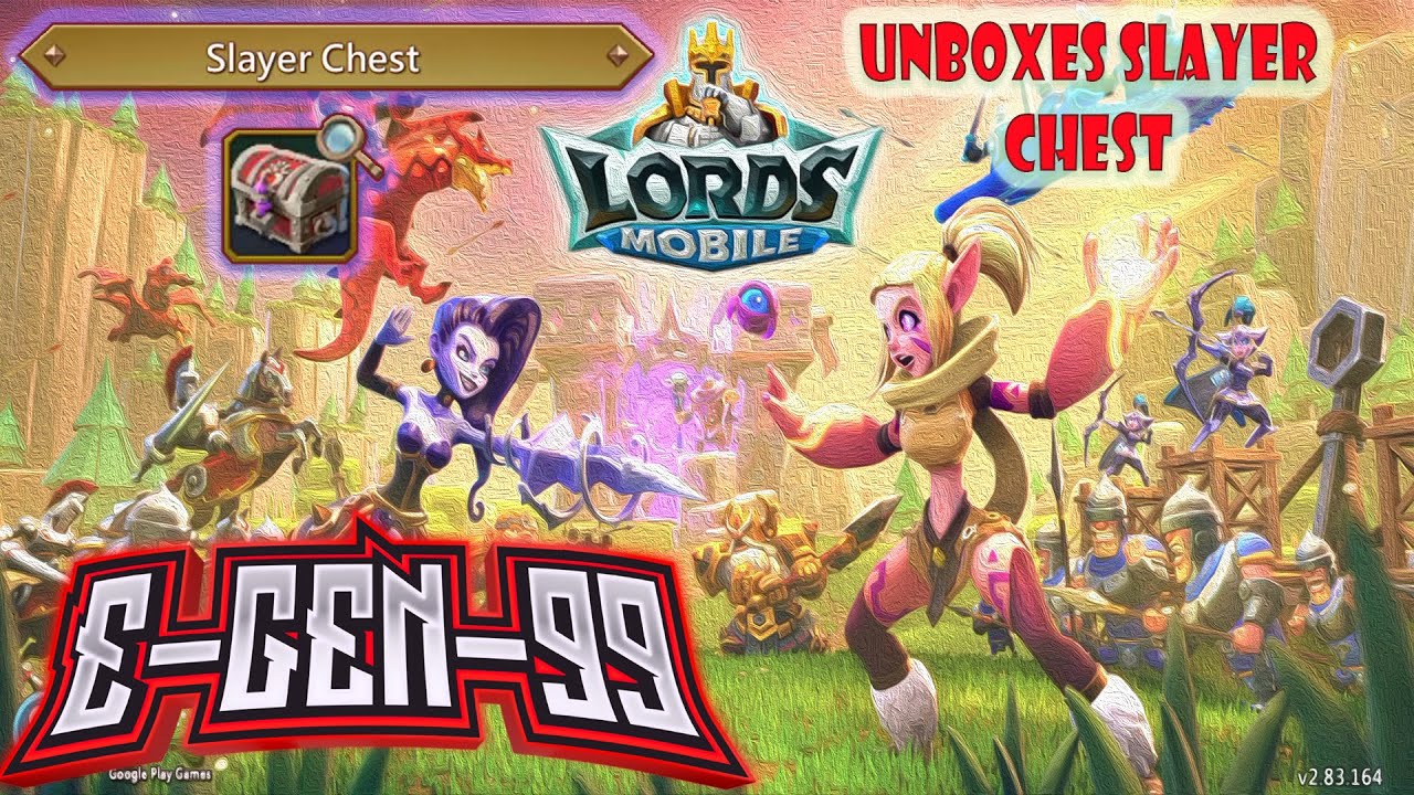 lords mobile slayer chest box opening - YouTube
