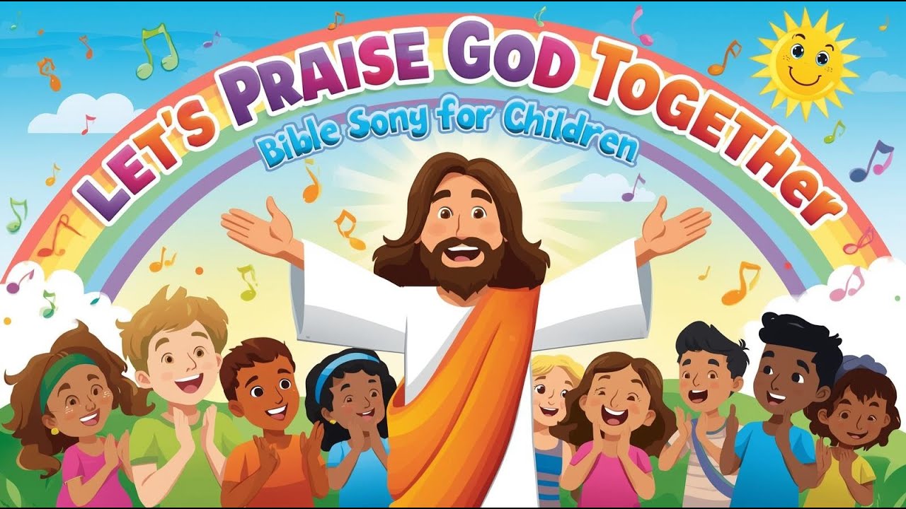 Let’s Praise God Together | Bible Song for Children | Christian Kids ...