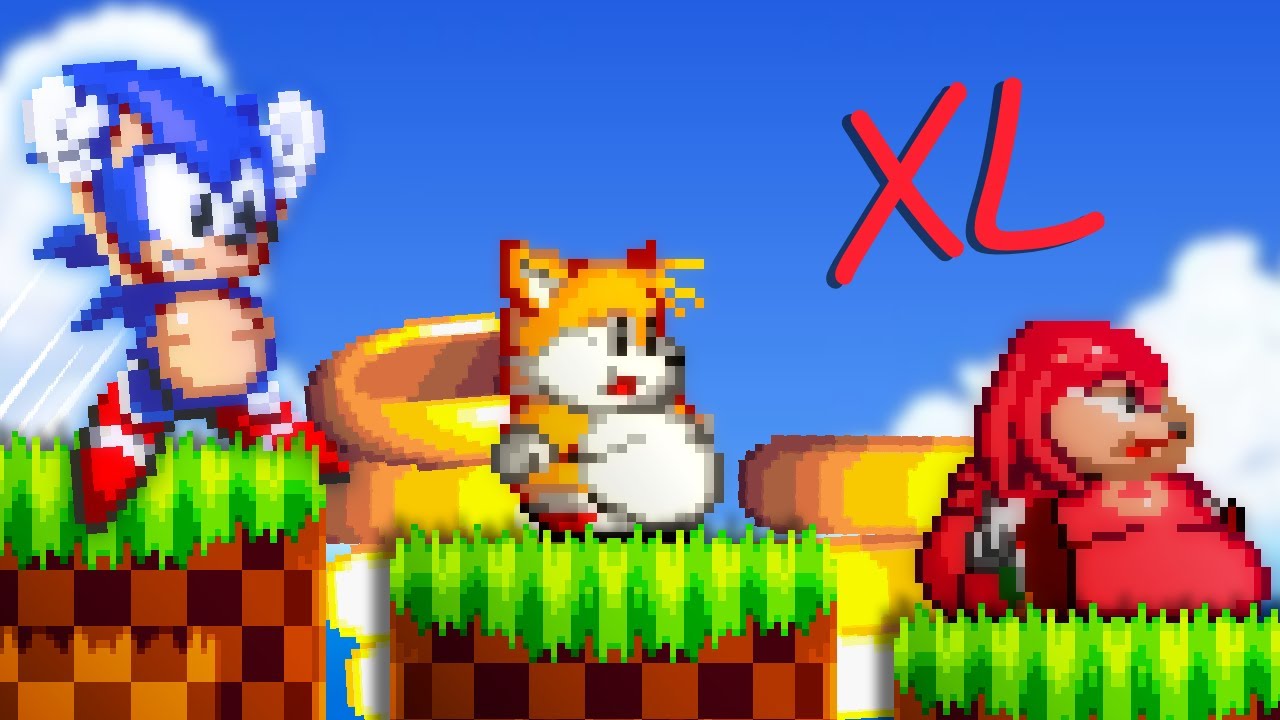 Sonic 3 XL | Sonic Heroes suffer from Overweight - YouTube