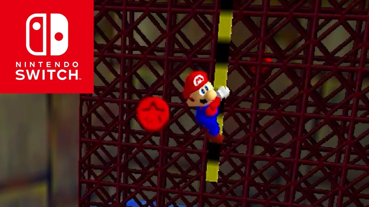 Super Mario 64 - Pole-Jumping for Red Coins (Dire, Dire Docks) - YouTube