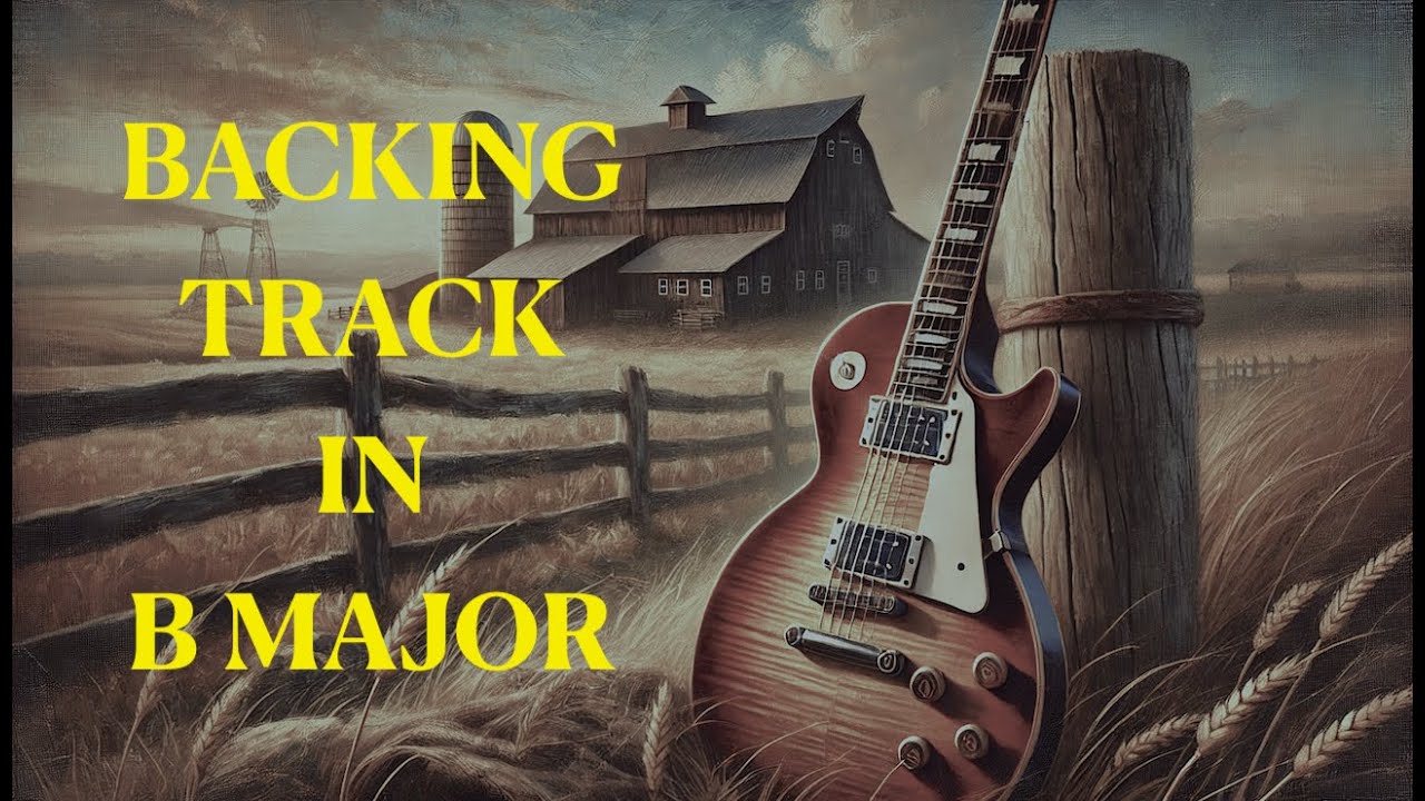Powerful Mid-Tempo Rock Backing Track in B major - YouTube