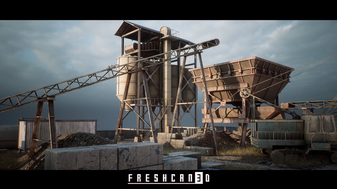 Quarry Environment in Unreal Engine 4 _ Overview - YouTube