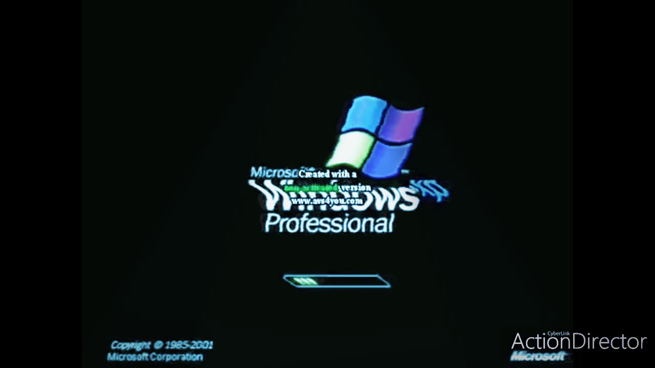 Windows XP logo effects - YouTube