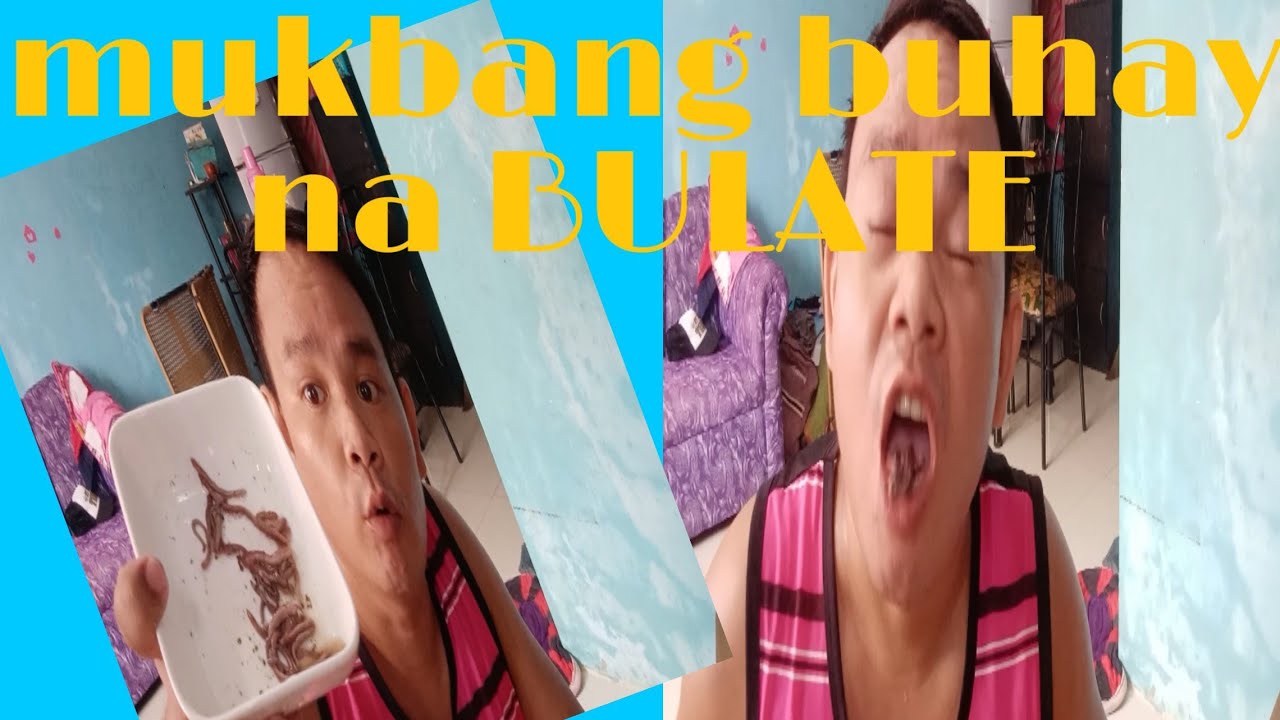 MUKBANG BUHAY NA BULATE SARAP - YouTube