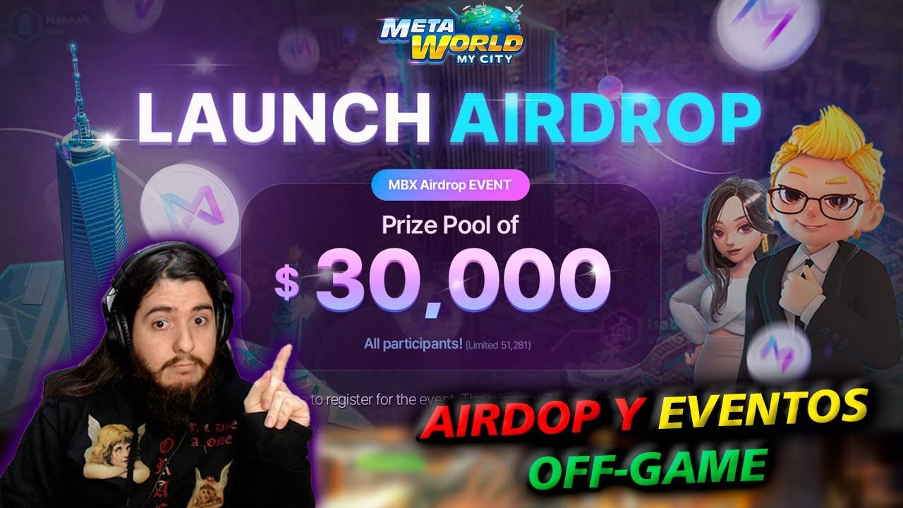 Meta World My City - AIRDROP y eventos OFF GAME - NUEVO juego de ...
