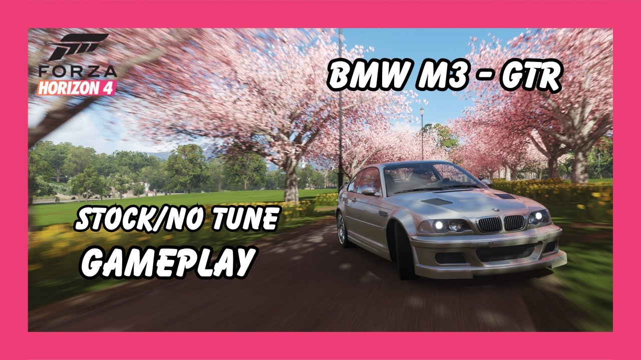Driving the ultimate BMW M3 GTR || FORZA HORIZON 4 short gameplay ...