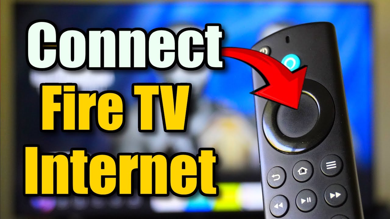 How to Connect to Wifi Internet Network on Fire TV - YouTube