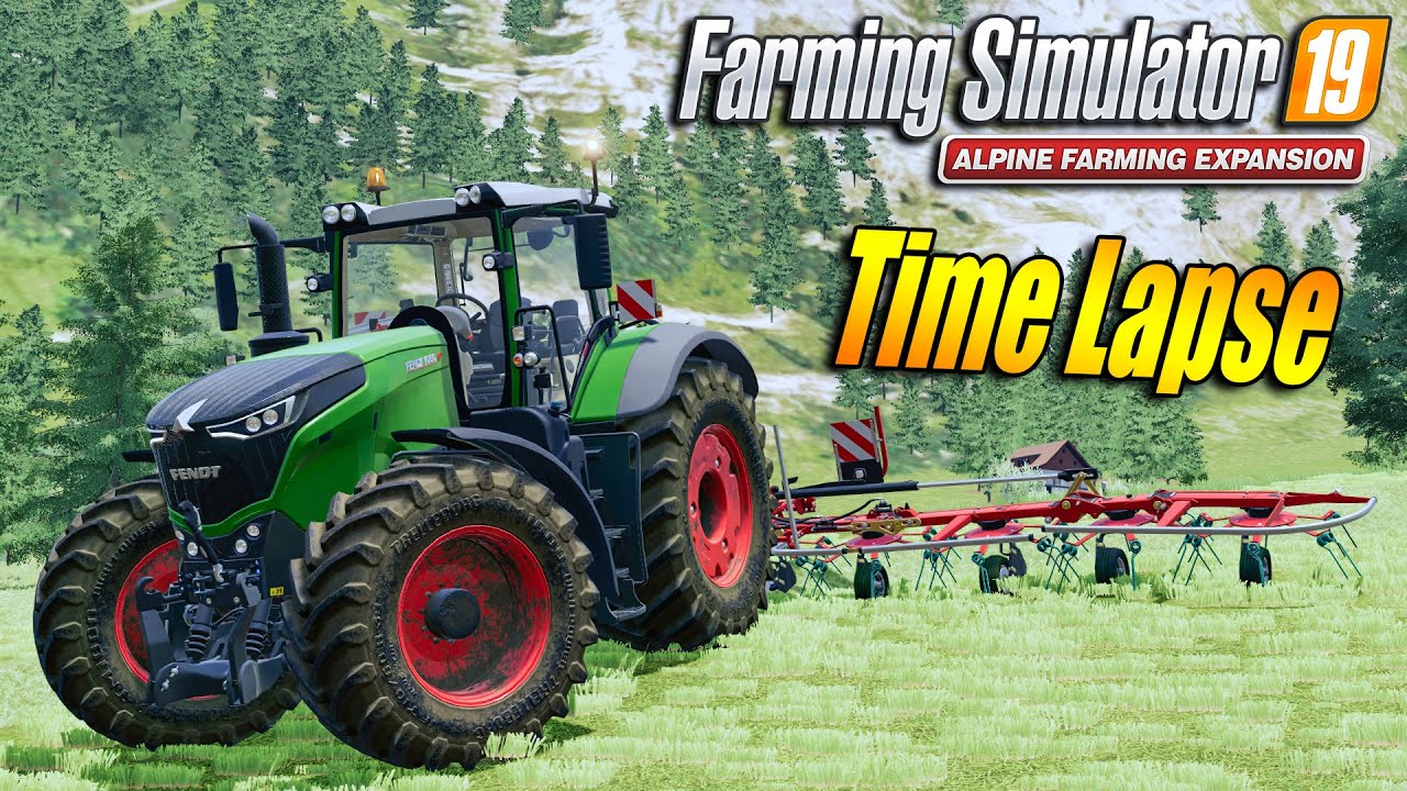 FS19 Timelapse | Grass Job !! - YouTube